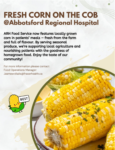 Why Not Local? Fraser Health’s Vision for Farm-to-Hospital Food - Green ...